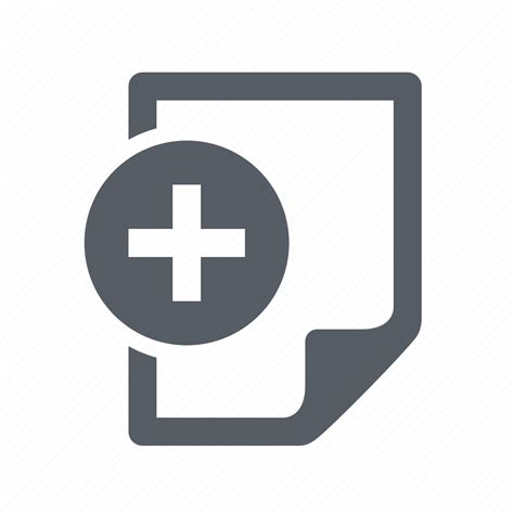 Add Document File Icon Download On Iconfinder