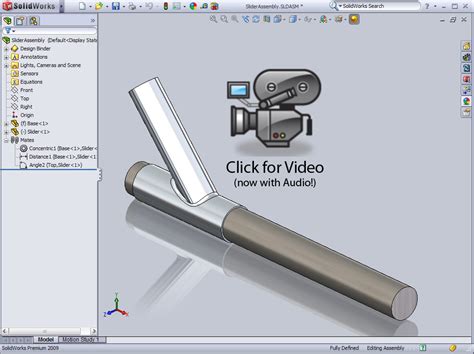 SolidWorks Video Tip Using Mates For Animation RickyJordan