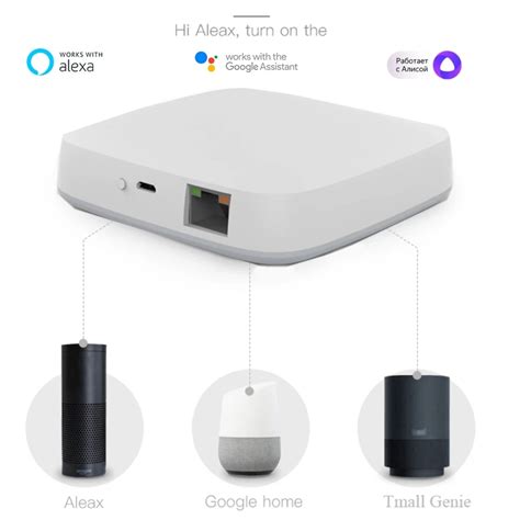 Tuya Smart Zigbee Lan Gateway Hub For Multi Mode Control