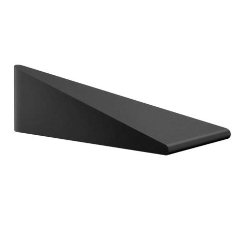 Smedbo Dørstop Kile Dørstopper I Sort Gummi Beslagsboden Pris 80