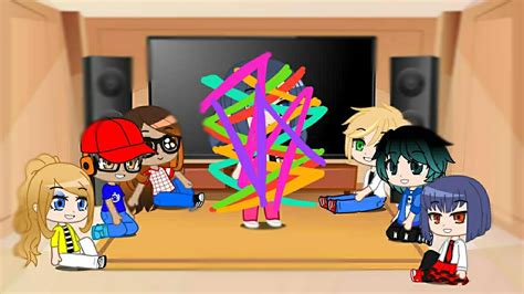 Mlb React To Marinette Aus Gacha Club Youtube