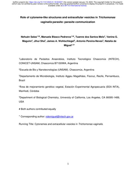 Pdf Role Of Cytoneme Like Structures And Extracellular Vesicles In