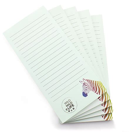 Custom DL Notepads Printing Australia CMYK Colour Online Printing