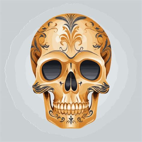 Premium Vector Skull Illustration Vector