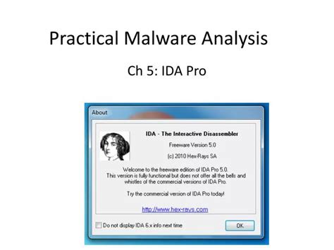 PPT Practical Malware Analysis PowerPoint Presentation Free Download ID