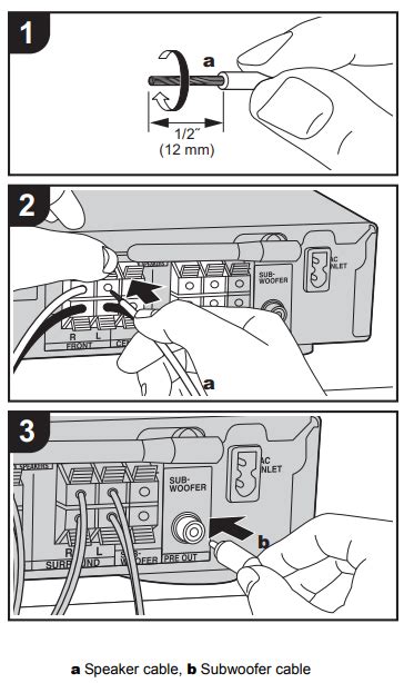 Dsx 3 Connect The Speakers Integra Support