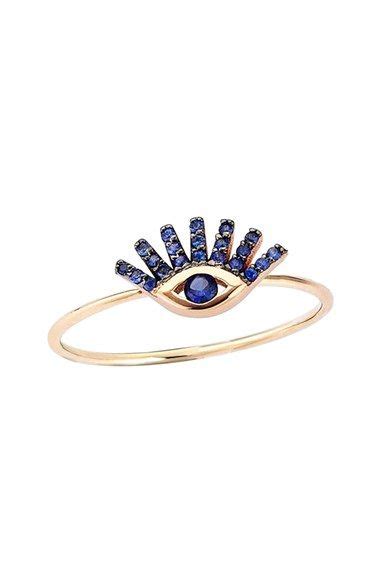 Kismet By Milka Protect Me Precious Stone Evil Eye Ring Nordstrom