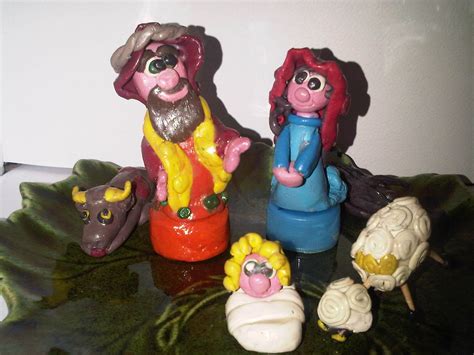 En La Vía Singular de La Vida El Nacimiento de plastilina