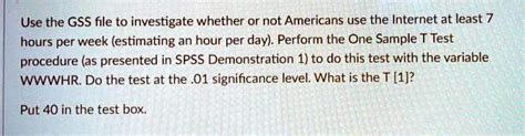 solved use the gss file to investigate whether or not americans use