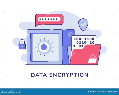A Vault With Data Symbols Inside Emphasizing The Importance Of