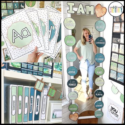 Nature Classroom Decor Bundle Confetti And Creativity