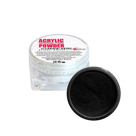 Acrylic powder svart, nr 11 - Beauty Factory