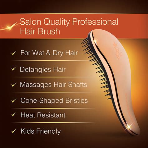 Pro Detangle Hair Brush For Women Best For Wet And Dry Hair Royal Formula