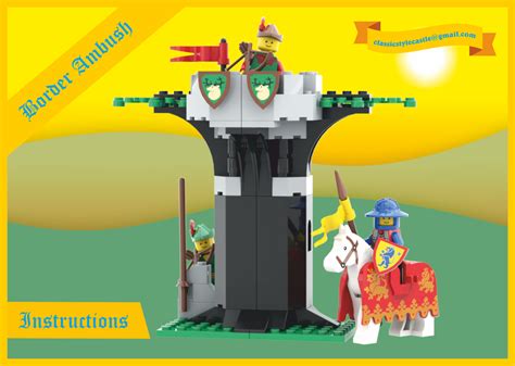 Lego Moc Border Ambush By Classicstylecastle Rebrickable Build With