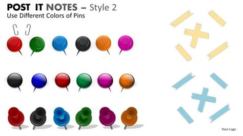 Post It Notes Style 2 Powerpoint Presentation Slides PowerPoint Templates Download PPT