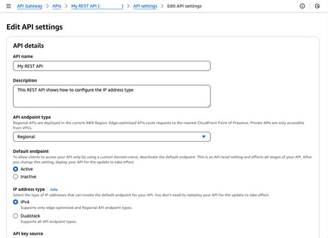 Amazon Api Gateway 现已支持双栈（ipv4 和 Ipv6）端点 亚马逊aws官方博客