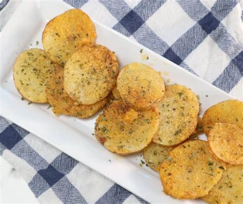Air Fryer Sliced Potatoes Fork To Spoon