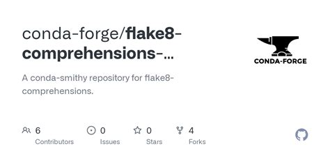 Github Conda Forgeflake8 Comprehensions Feedstock A Conda Smithy