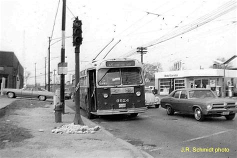 Grand Avenue Trolley Bus Trip Chicago History Today
