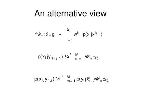 Ppt Particle Filtering A Brief Introductory Tutorial Powerpoint