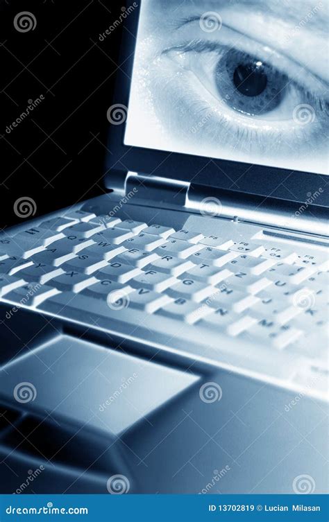 Computer Hacking Stock Image Image Of Insecure Identification 13702819