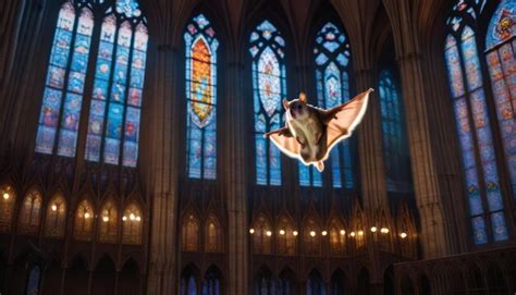 Premium Photo Enigmatic Encounter Majestic Flying Squirrel Amidst