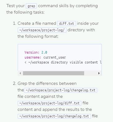 Solved Test Your Grep Command Skills By Completing The Chegg