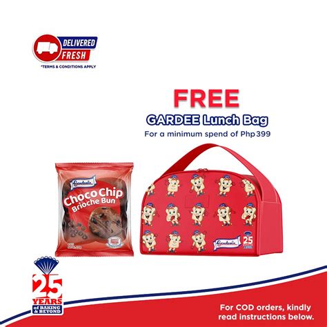 Gardenia Choco Chip Brioche Bun 120g Shopee Philippines