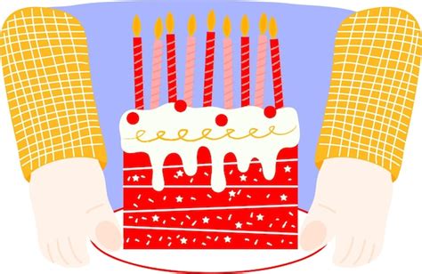 Счастливые день рождения Премиум векторы