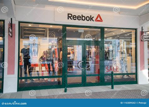 Reebok Store in Parndorf, Austria. Editorial Photography - Image of ...