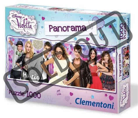 Clementoni Panoramatické Puzzle Violetta 1000 Dílků Puzzle Puzzlecz
