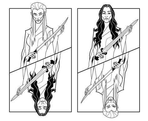 Arwen Eowyn By Tmc Ink On Deviantart