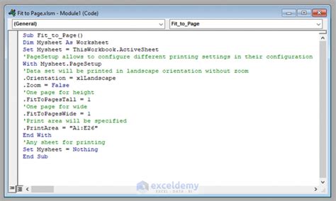 How To Fit To Page In Excel Easy Ways Exceldemy
