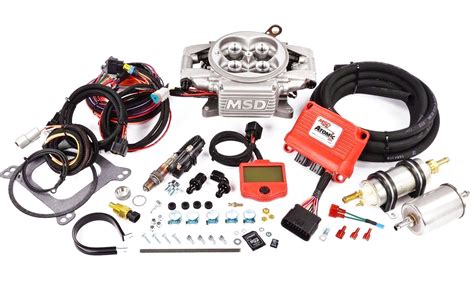 Msd Atomic Efi Fuel Injection System Complete Master Kit W Fuel Pump Jlfabrication