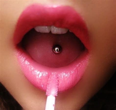 Tongue Piercing I Did Have Mine Pierced At One Time Took It Out