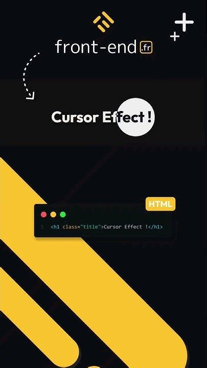 Effet Du Curseur Au Survol Css Html Js Frontend Javascript Css3