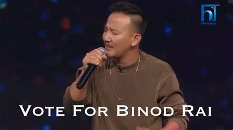 Voice Of Nepal Season 5 Binod Rai Youtube