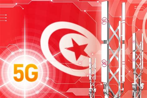 튀니지 5g 산업 그림 국기와 함께 디지털 배경에 큰 셀룰러 네트워크 마스트 또는 타워3d 그림 0명에 대한 스톡 사진 및 기타 이미지 Istock