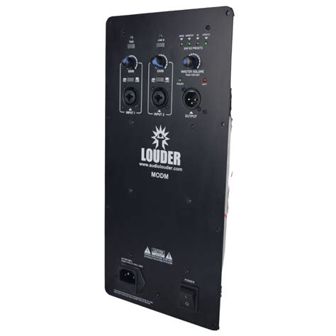 Modulo Amplificado Dsp Para Bafles Alta Potencia 8 Ohm