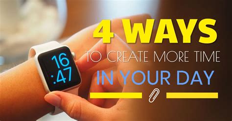 4 Ways To Create More Time In Your Day Dynamic Web Training Blog