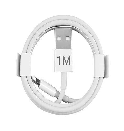 Cable De Cargador Usb Labg Blanco 1 M Para Iphone Y Ipad