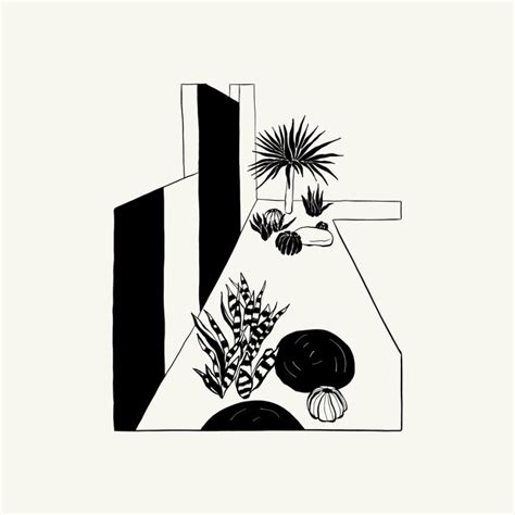 Premium Vector Abstract Landscape Interior Contemporary Minimal