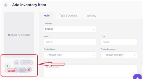 Fix Create Inventory Save Cancel Buttons Are On Top Of Image