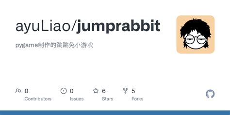 GitHub ayuLiao jumprabbit pygame制作的跳跳兔小游戏