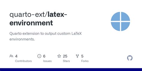 Github Quarto Extlatex Environment Quarto Extension To Output