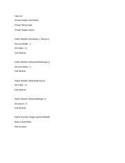Class Car Pseudocode Docx Class Car Private Integer Yearmodel Private