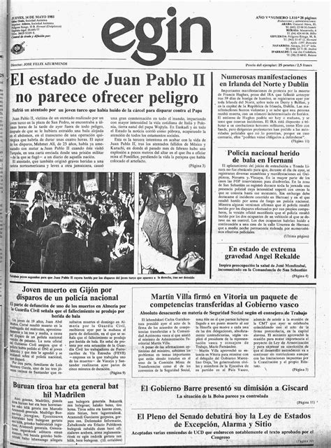 Atentado Contra El Papa Juan Pablo Ii Cuando El Mundo Miró A La Plaza