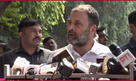 Rahul Gandhi First Reaction On Karnataka Election Results Congress