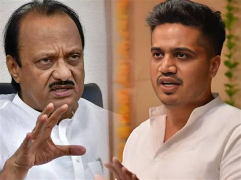 Rohit Pawar Criticized Ajit Pawar Ncp Crisis Over Bjp Politics भाजप