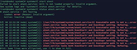 Command Atest Service Action Is Not Support In CentOS Issue LinuxSuRen Api Testing